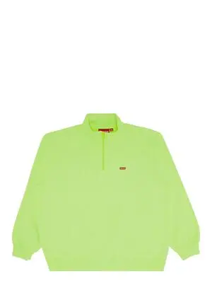Supreme Small Box Half Zip Pullover - Yellow