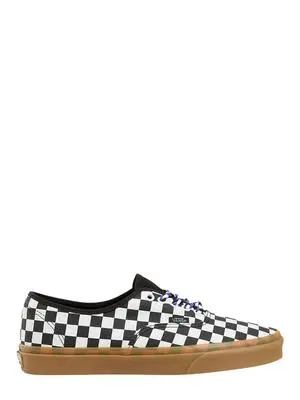 VANS Authentic Checkerboard Sneakers - Black