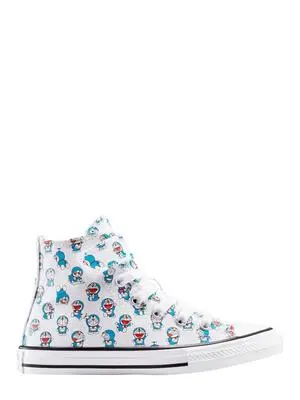 CONVERSE Doraemon X Chuck Taylor All Star Easyon High Ps Allover Doraemon Print - White