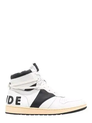 Rhude Rhecess High Sneakers - White