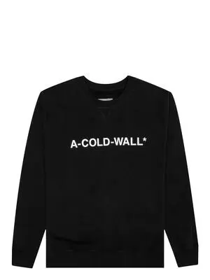 A-COLD-WALL* Essential Logo Crewneck - Black