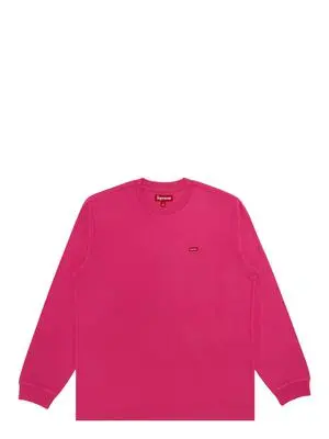 Supreme Small Box Long-sleeve Tee - Pink