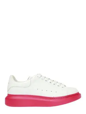 Alexander McQueen Oversized Lace-up Sneakers - White