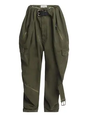 Loewe Balloon Cargo Trousers - Green