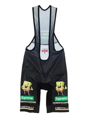 Supreme X Spongebob Squarepants X Castelli Cycling Bib - Black