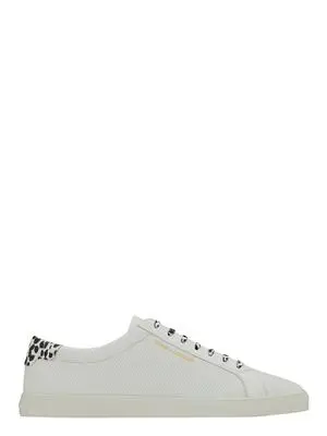 Saint Laurent Andy Perforated Babycat - White
