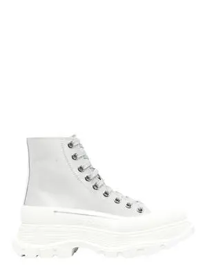 Alexander McQueen Tread Slick Boots - Grey