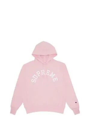 Supreme Champion Hooded Sweatshirt - Pink