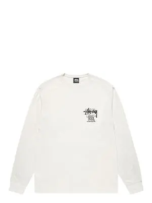 StÜssy Classic Gear Long-sleeve Tee - Cream