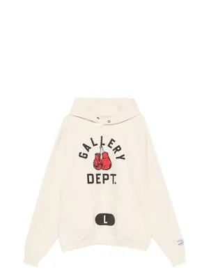 GALLERY DEPT. Boxing Merch Hoodie - Cream