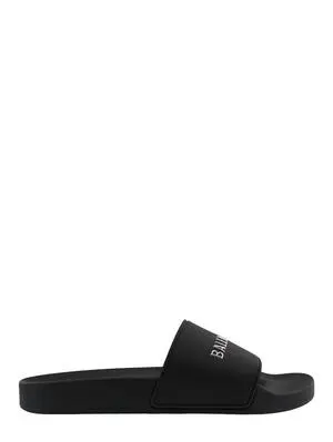 Balenciaga Pool Slides - Black