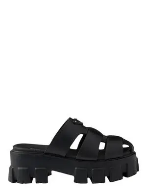 Prada Monolith Mule - Black