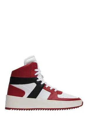 Fear Of God Basketball High-Top Sneakers Red