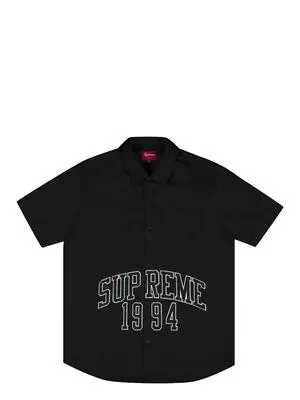 Supreme Arc Logo Work Shirt - Black