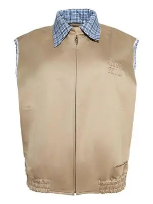 Miu Miu Chino Vest - Tan