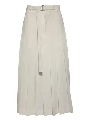 Sacai Suiting Skirt - White
