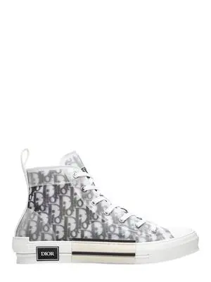 Dior B23 High Top Sneakers - White