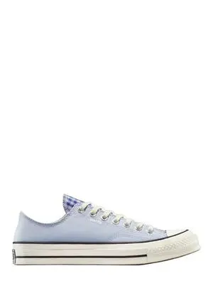 CONVERSE Chuck 70 Low 'upcycled Chambray & Gingham - Blue
