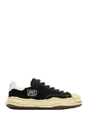 Mihara Yasuhiro Maison Mihara Yasuhiro Blakey OG Sole Vintage Canvas Low Sneakers Black