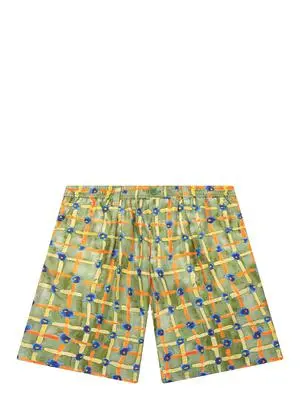 Marni Printed Shorts - Green