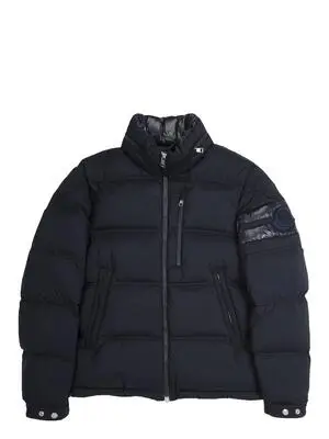 Moncler Full Zip Puffer Jacket - Blue