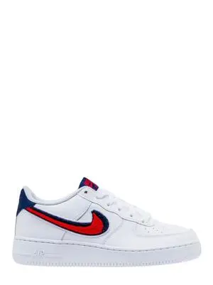 Nike Air Force 1 Lv8 Gs Chenille Swoosh - White