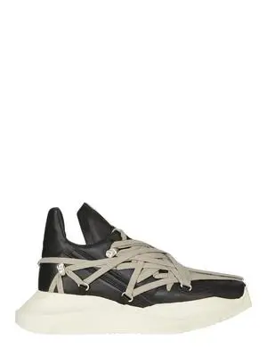 Rick Owens Porterville Megalaced Geth Runner - Black