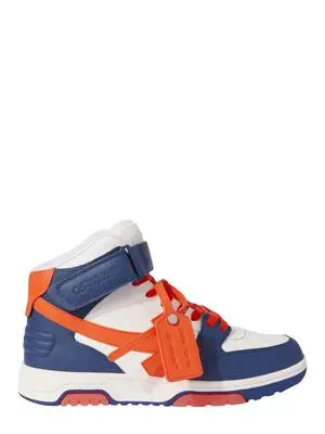 Off-White Out Of Office Mid Sneakers - Blue