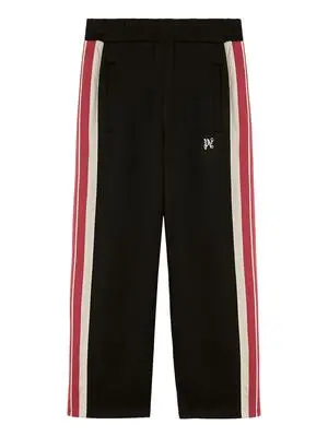 Palm Angels Monogram Colorblock Track Pants - Black