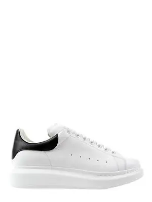 Alexander McQueen Wedge Sole Low Sneakers - White