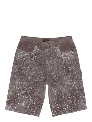 BIRTH OF ROYAL CHILD Redial Diamond Jorts - Brown