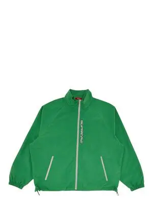 Supreme Contrast Zip Track Jacket - Green
