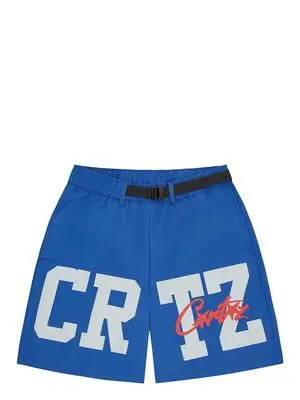 CORTEIZ Nylon Belted Shorts - Blue