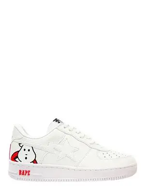 A BATHING APE Ghostbusters X Sta Low Sneakers - White