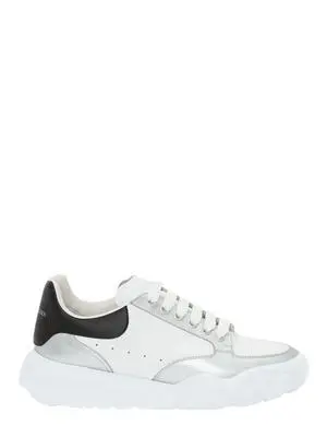 Alexander McQueen Oversized Court Trainer - White