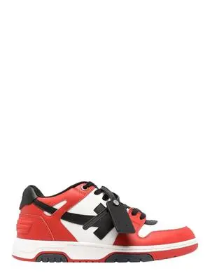 Off-White Out Of Office Low Sneakers Red
