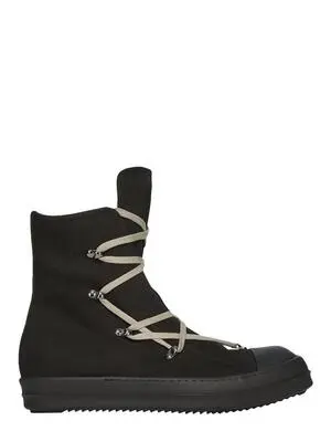 Rick Owens Hollywood Hexa High Top Sneakers - Black