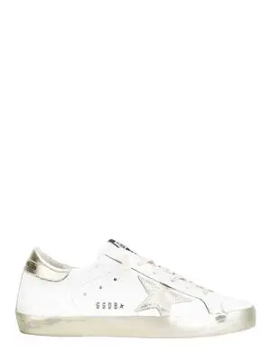 GOLDEN GOOSE Superstar Lace-up Sneakers - White