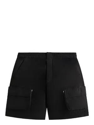 Kith Wrinkle Nylon Evan Cargo Short - Black