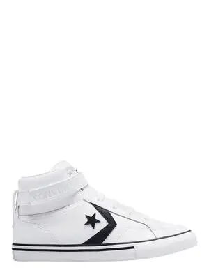 CONVERSE Pro Blaze Strap Leather High Top Sneakers - White