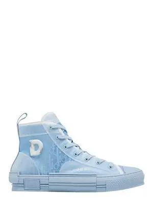 Dior Daniel Arsham X B23 High Oblique Sneakers - Blue