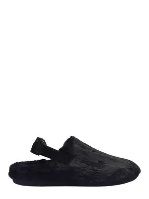 Nike Calm Mule Se 'triple Fur - Black