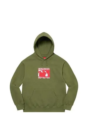 Supreme Dog Eat Dog Hooded Sweatshirt - Green