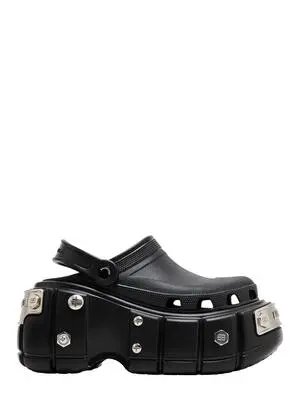 Balenciaga Crocs X Hardcrocs Slide - Black