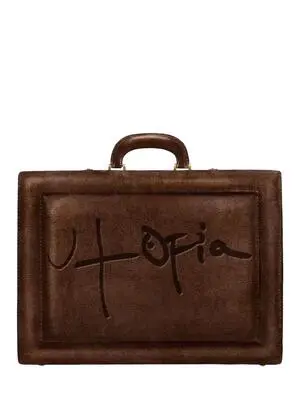 CACTUS JACK BY TRAVIS SCOTT Utopia Briefcase - Brown