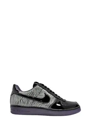 Nike Air Force 1 Downtown Nrg 'zebra' Sneakers - Black