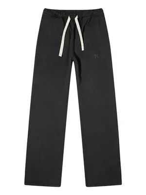 Palm Angels Monogram Travel Pants - Black