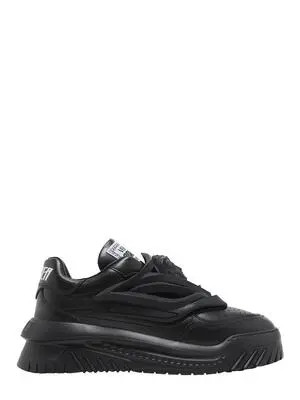 Versace Odissea Caged Medusa Sneakers - Black