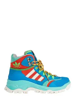Gucci Adidas X Lace Up Boots - Blue