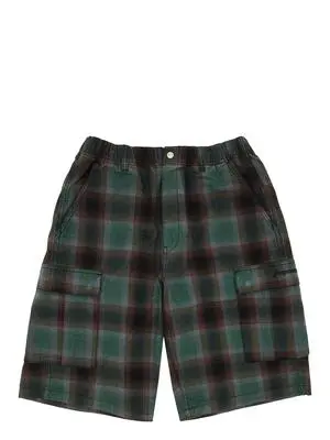 Supreme Plaid Cargo Short - Green